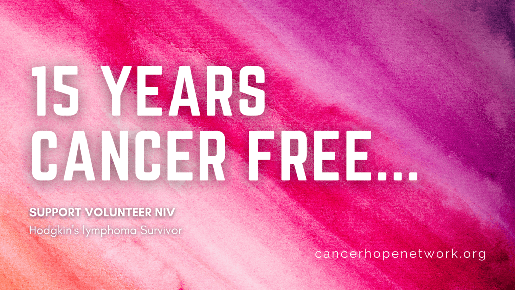 Impact Story | Fifteen Years Cancer Free